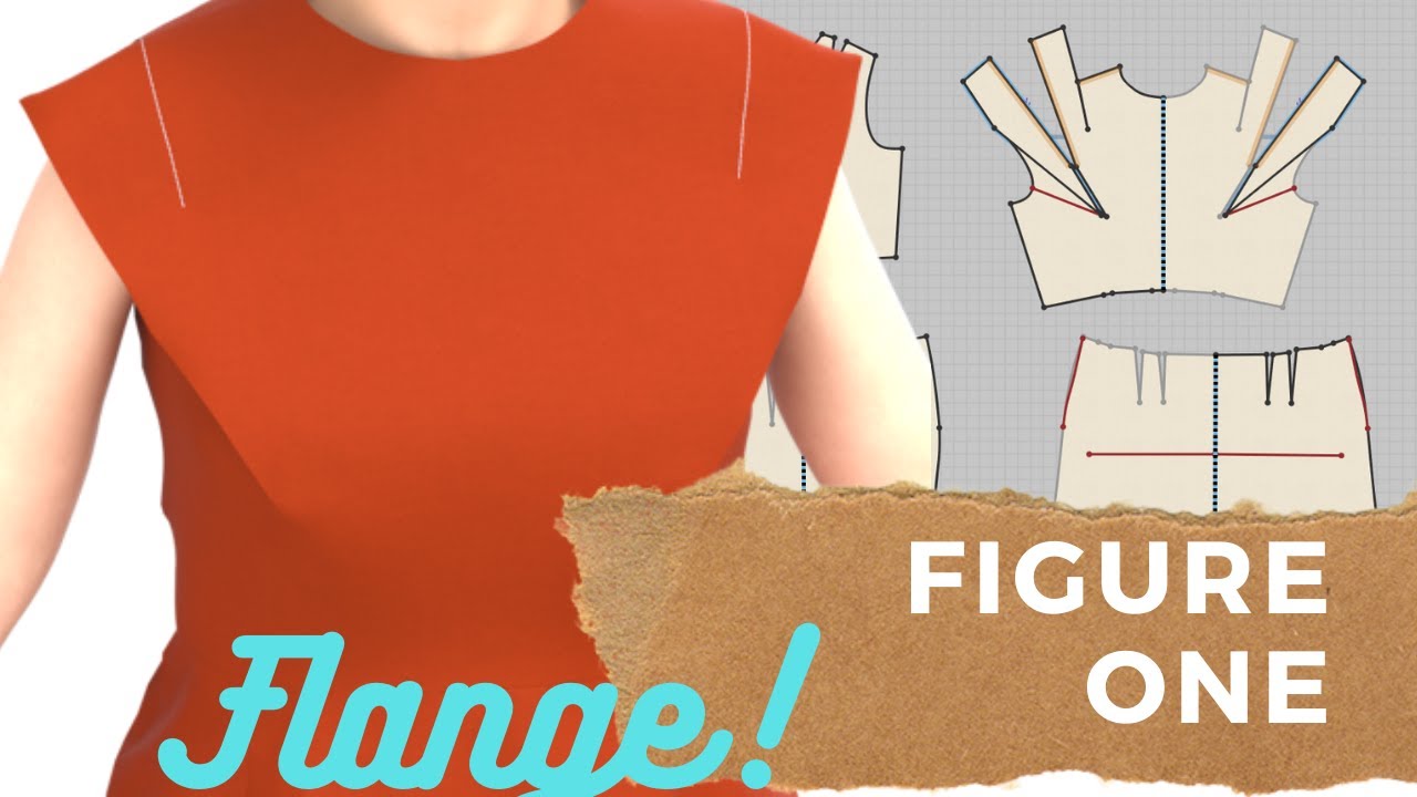 How to Draft the Flanges- How to draft the Flange Pleat in CLO 3D - YouTube