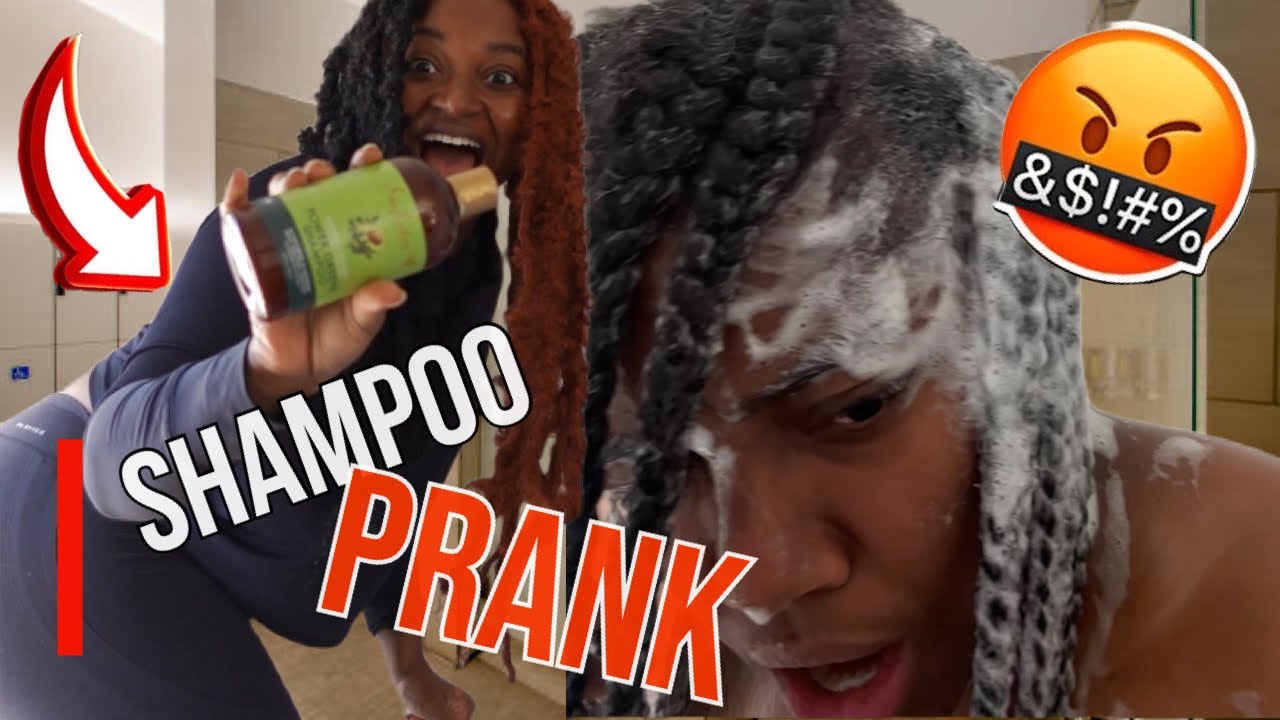 SHAMPOO PRANK ON GIRLFRIEND *BAD IDEA* FUNNY PRANK | LESBIAN COUPLE ...