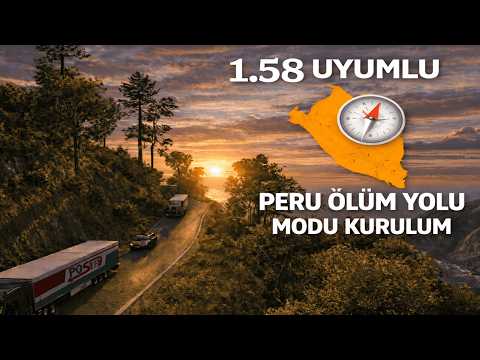 ETS 2 1.58 UYUMLU Peru Ölüm Yolu Harita Modu Nasıl Kurulur?(Detaylı Anlatım)