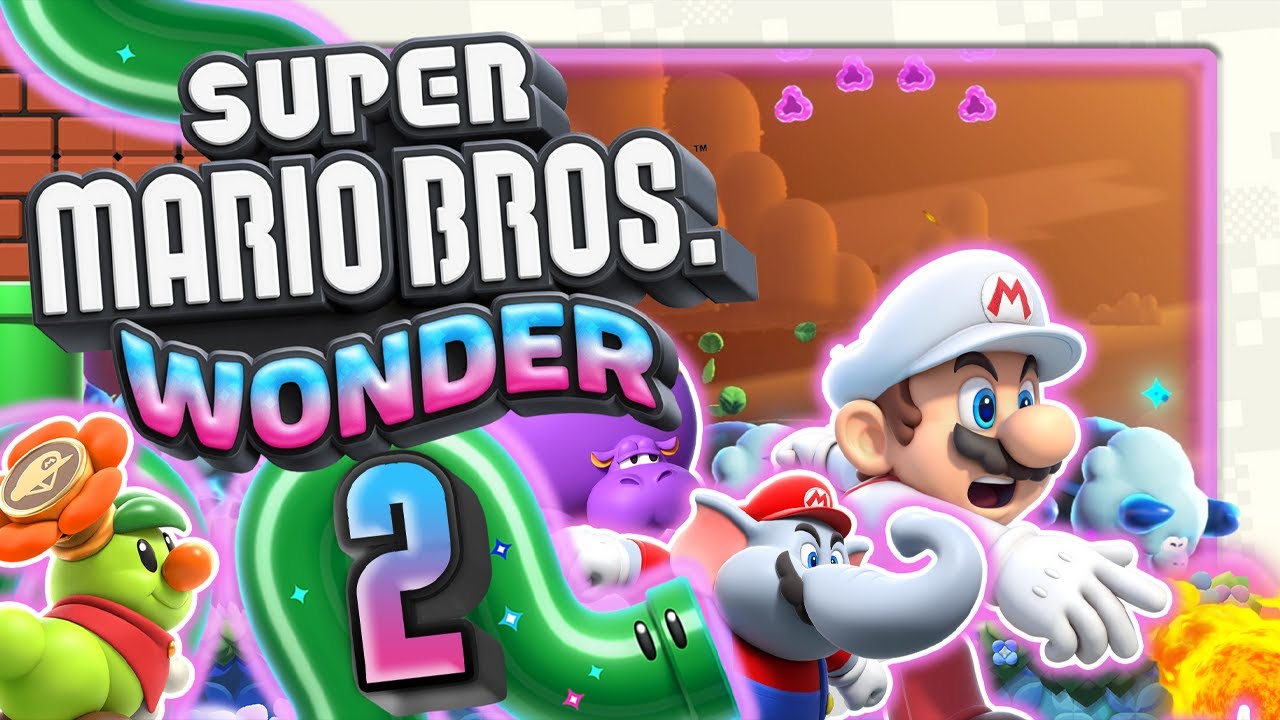 SUPER MARIO BROS. WONDER 🐘 #2 Wildes reiten auf den Gallopteros! - YouTube