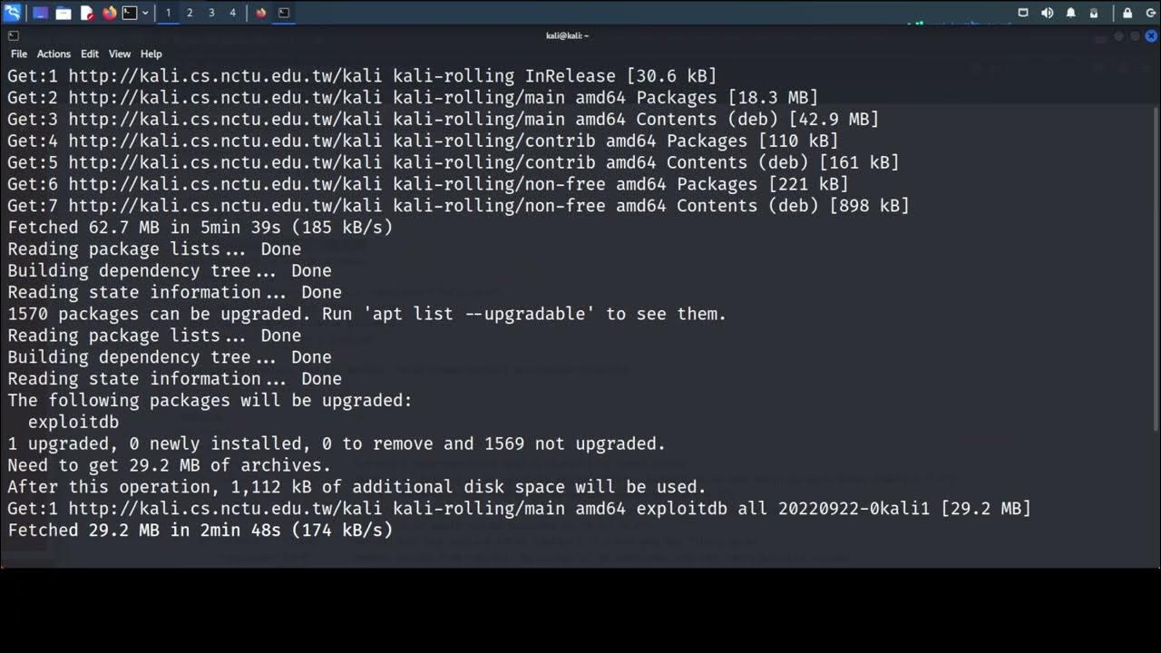 Searchsploit How To Install In Kali Linux Youtube