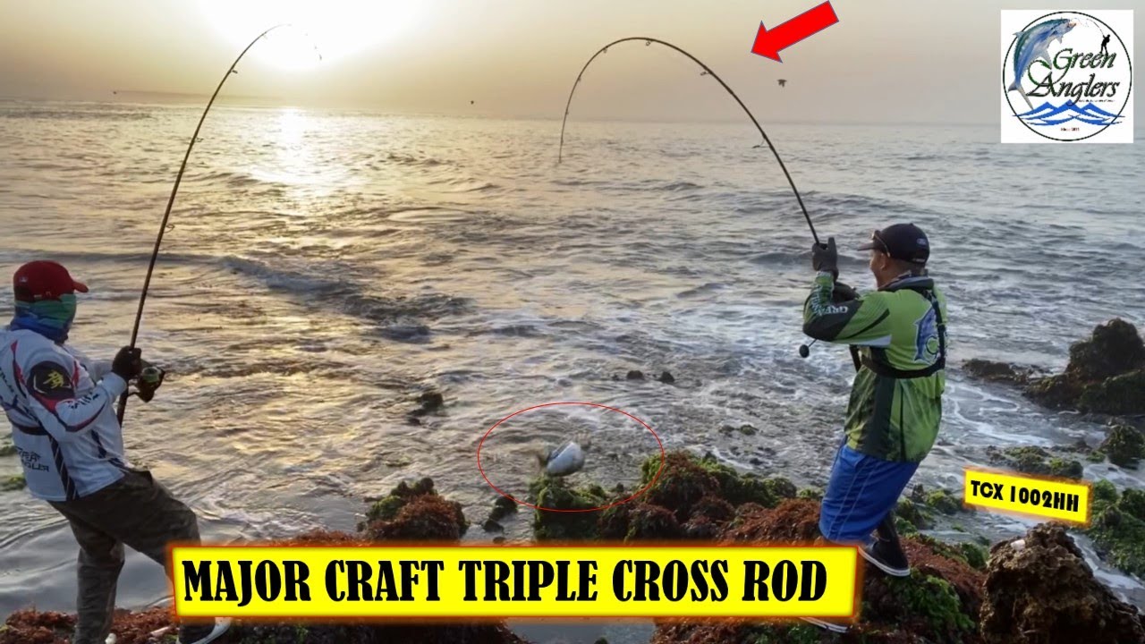 Major Craft Triple Cross Rod Lifting Power | Rod Review | Fishing Off ...