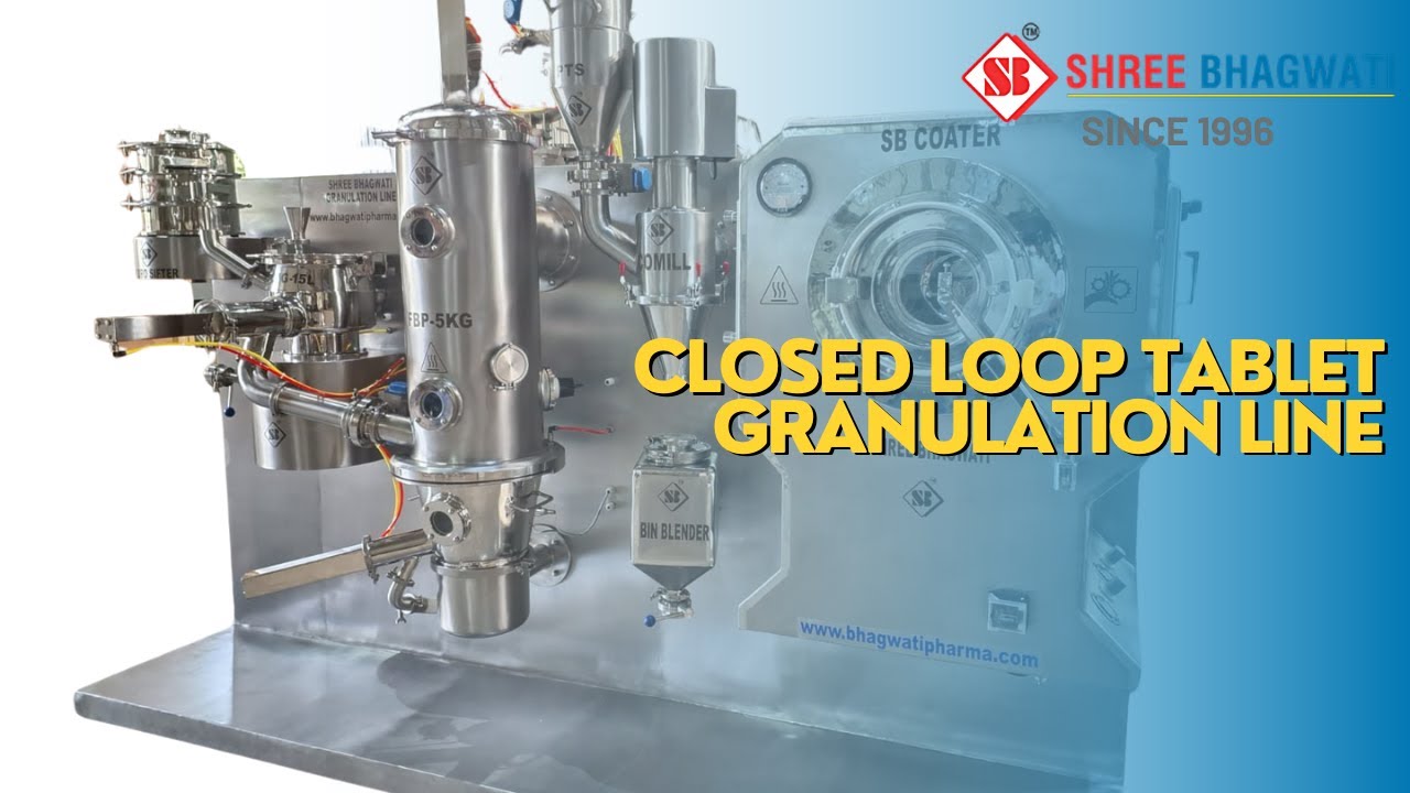 Advanced Closed Loop Granulation Line by Shree Bhagwati Machtech - YouTube