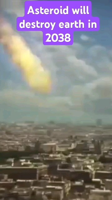 Asteroid will destroy earth in 2038 #space #dhruvrathee #shorts #nasa # ...