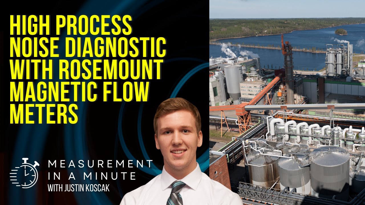 High Process Noise Diagnostic with Rosemount Magnetic Flow Meters ...
