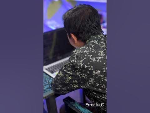 Error in C program and handled. - YouTube