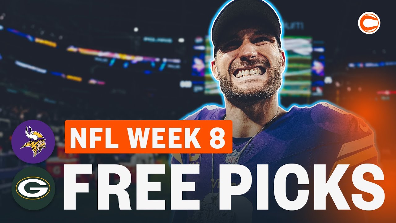 Vikings vs Packers Picks NFL Week 8 Best Bets | NFL Betting Picks - YouTube
