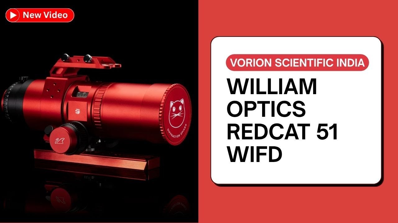 WILLIAM OPTICS REDCAT 51 WIFD | Vorion Scientific India - YouTube