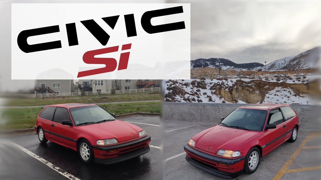 Honda Civic EF - 1989 Civic SI Walk Around! - YouTube