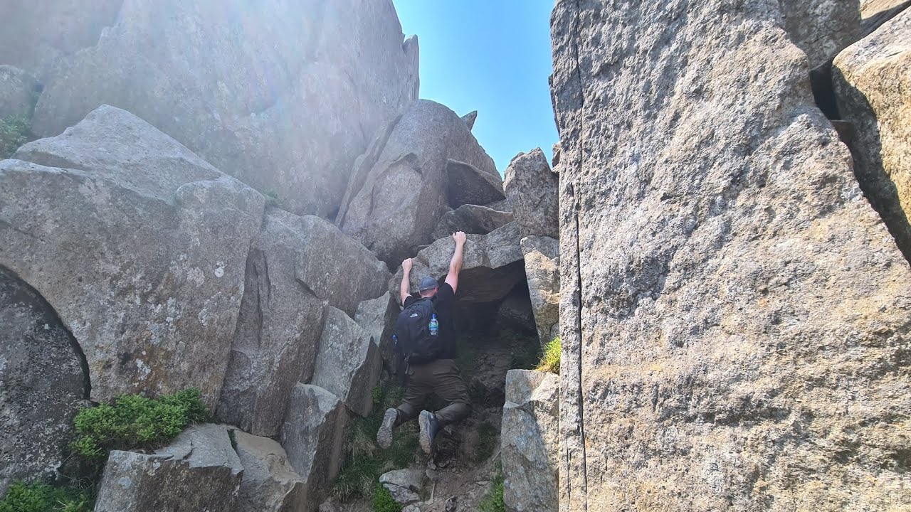 The Glyders and Tryfan mountain hike - YouTube