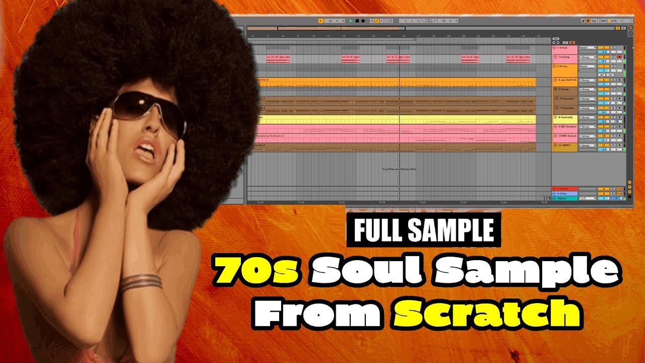 How to make a 70s Soul Style Sample from Scratch | Prodby Bovine - YouTube
