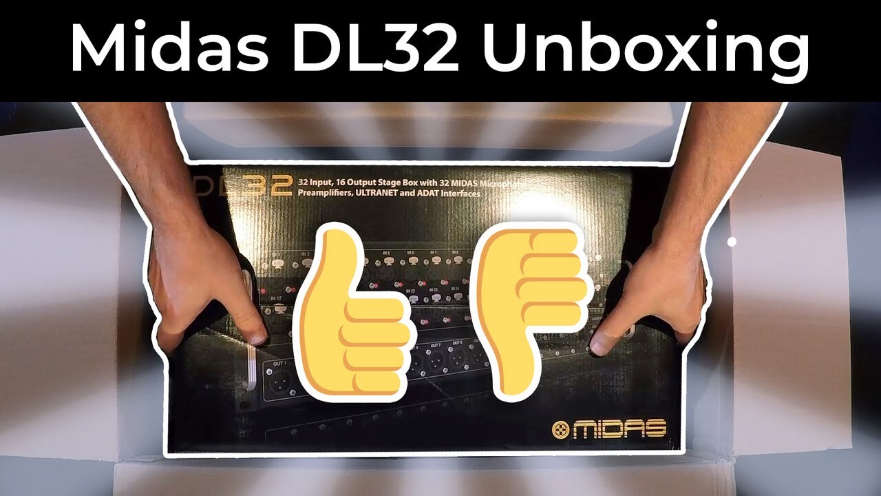 Midas DL32 | Unboxing & Impressions - YouTube
