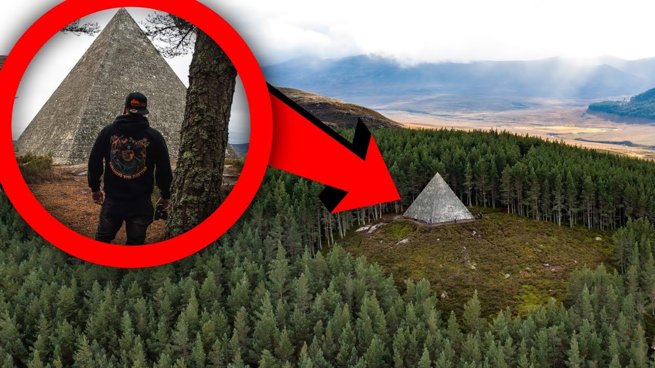 A Hidden Pyramid In Scotland? The Hike To Prince Albert's Cairn - YouTube