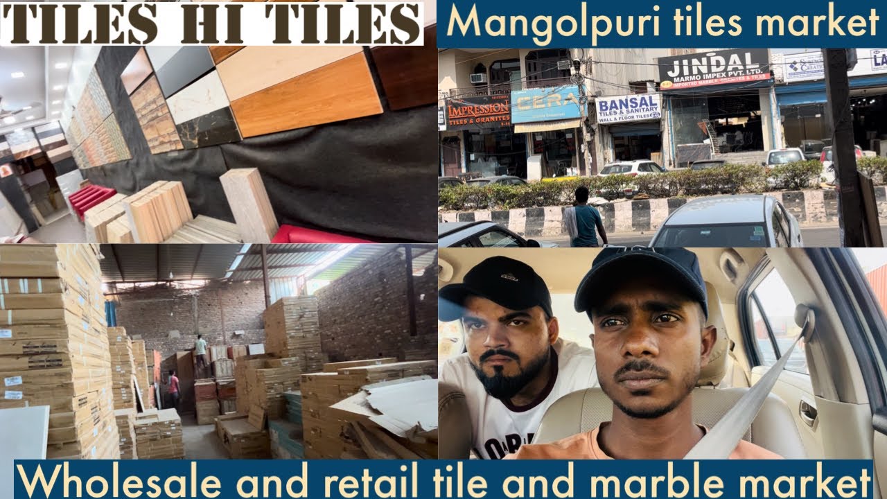 Mangolpuri tiles market | Tiles hi tiles | Tiles ka godam | Delhi ...