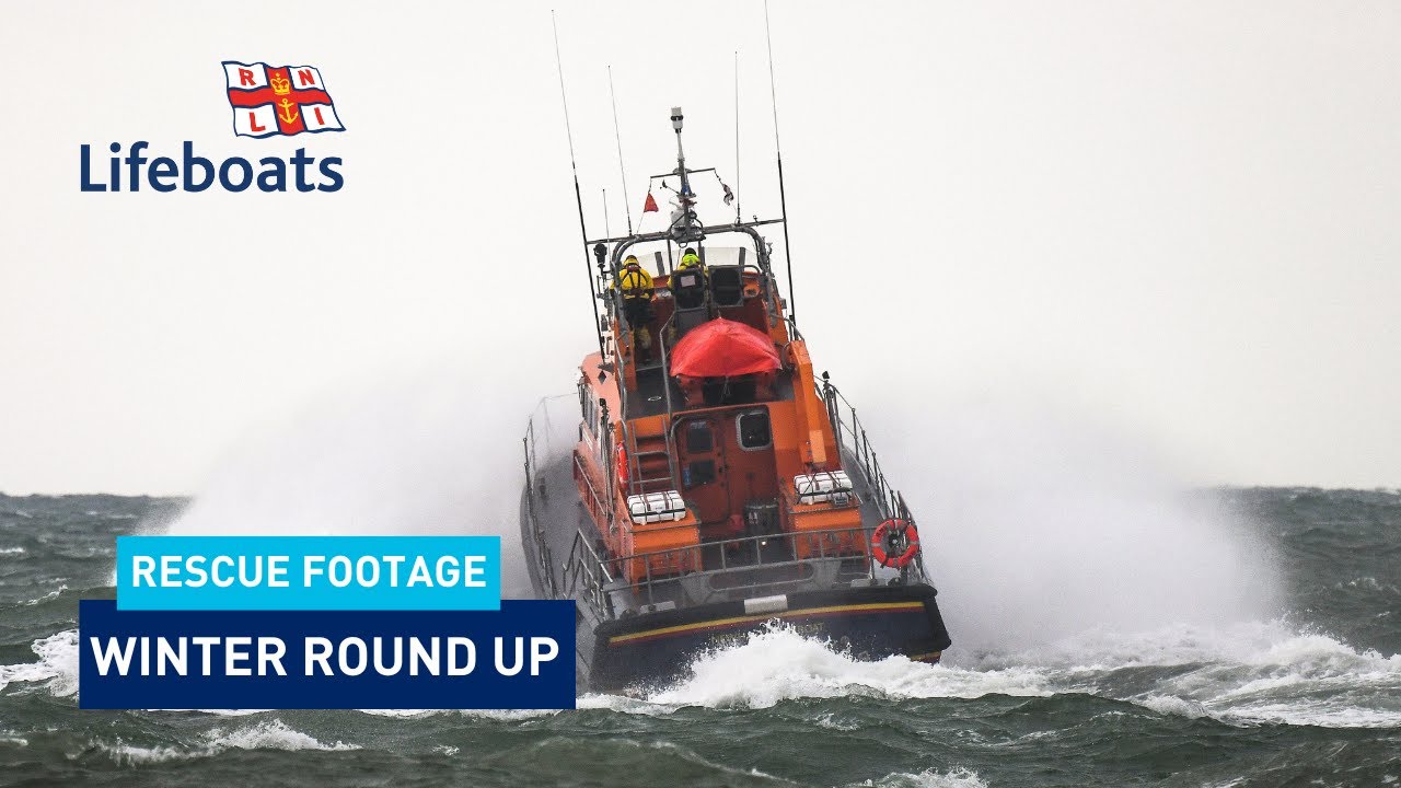 RNLI Winter Rescue Round Up - YouTube
