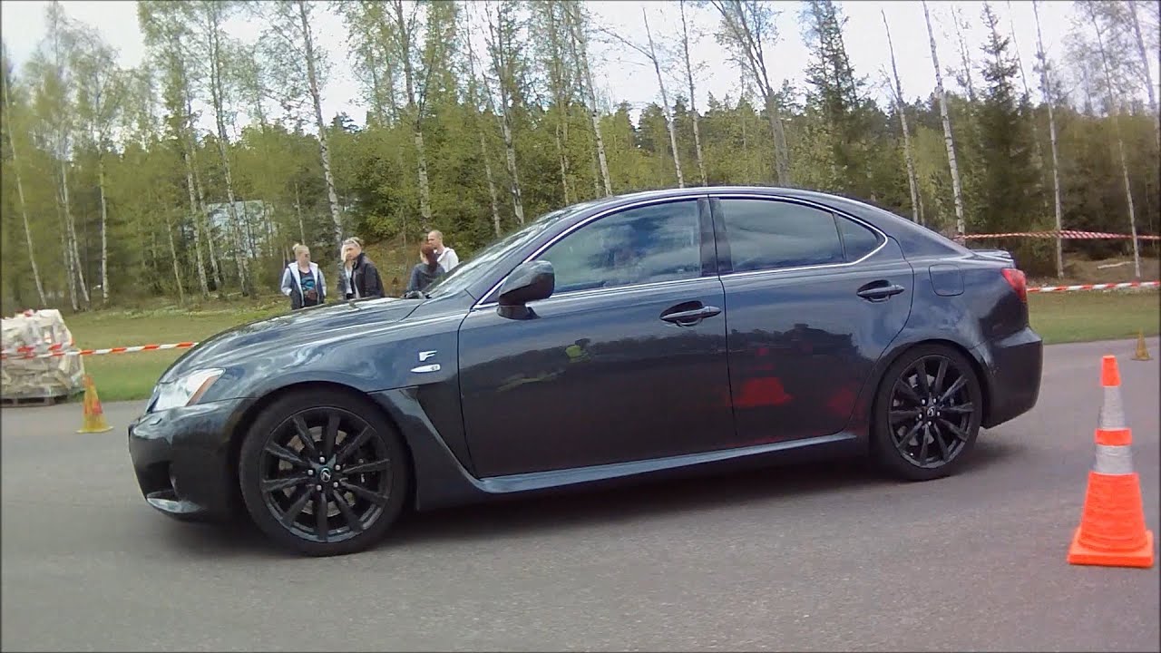 Megane RS 330 vs Lexus ISF 430 - YouTube