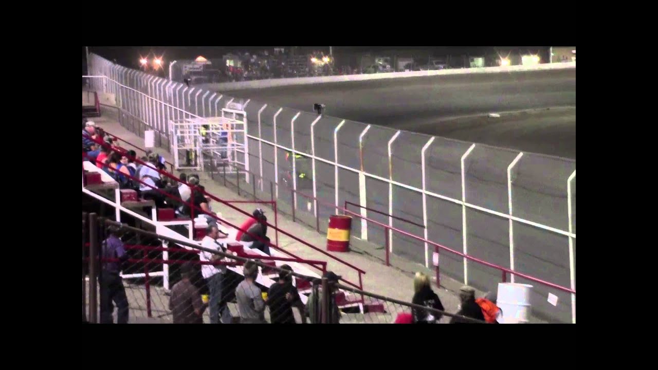 Mini Sprints at Aztec Speedway 8/31/13 (Spencer Hill Racing) - YouTube