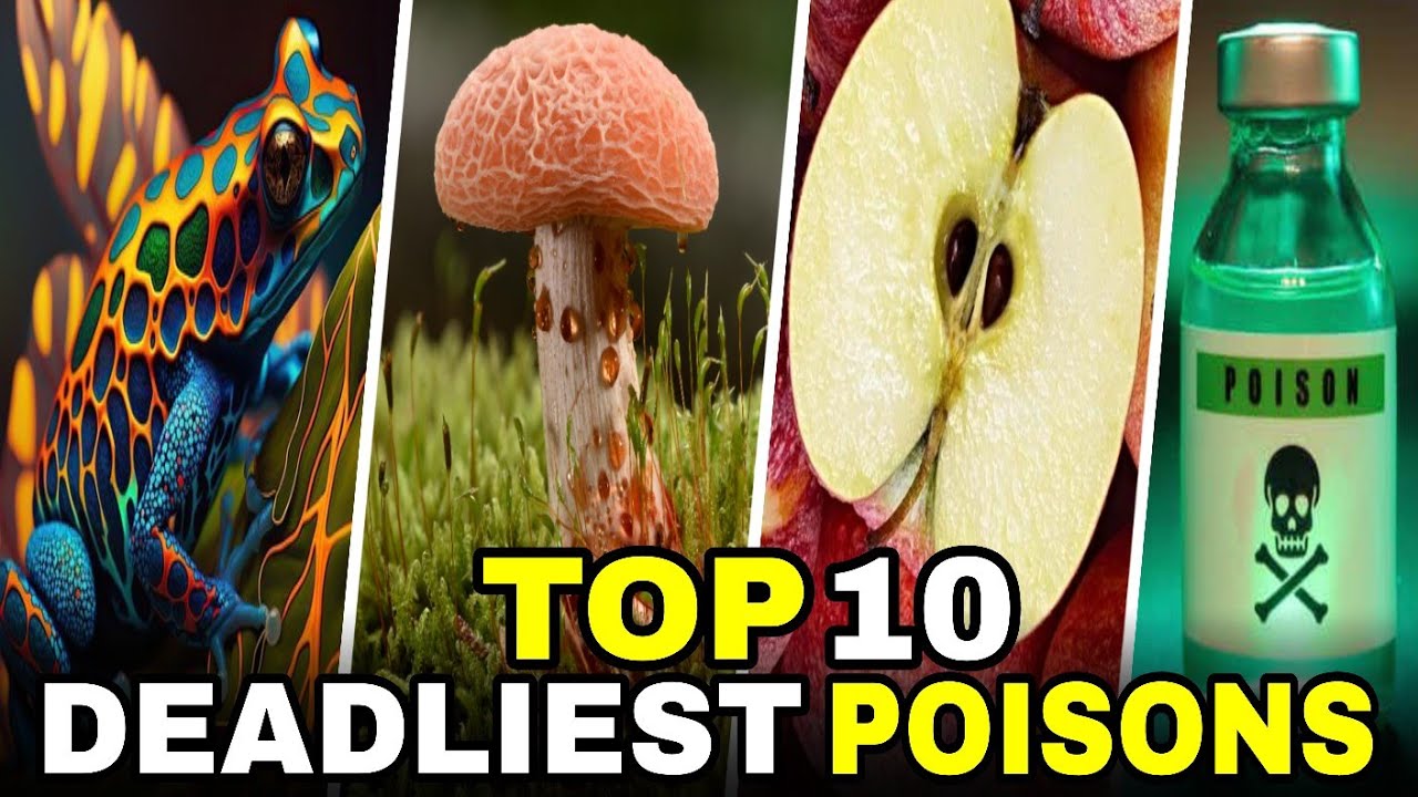 🤯 Top 10 Deadliest Poisons in the world | Tamil | Mr.Spaistar - YouTube