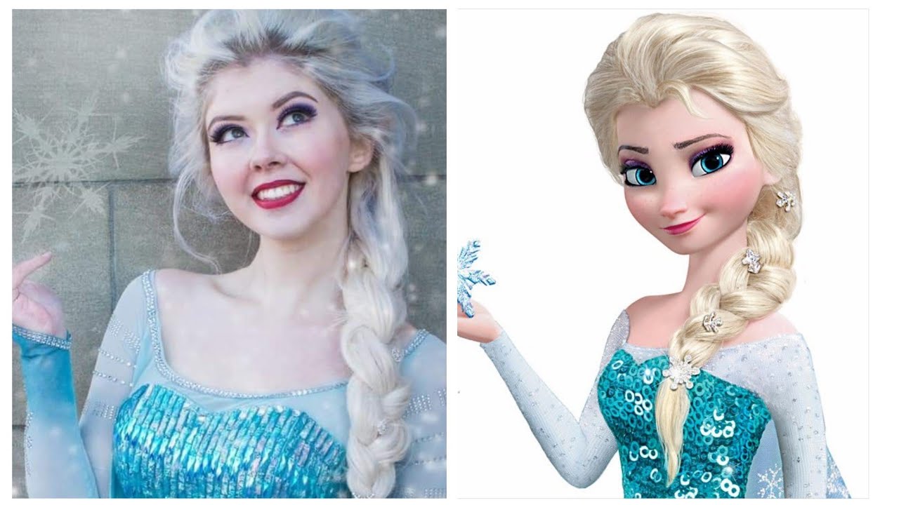 Frozen Movie All Characters In Real Life/ Frozen Elsa & Anna In Real ...