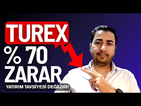 TUREX Yatırımcıyı Yaktı mı? %70 Düşüşü Anlatıyorum! #turex
