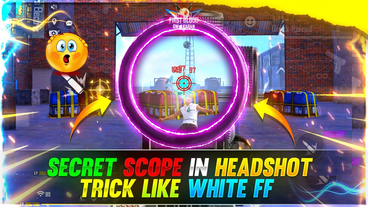 SECRET SCOPE IN HEADSHOT TRICKS - YouTube