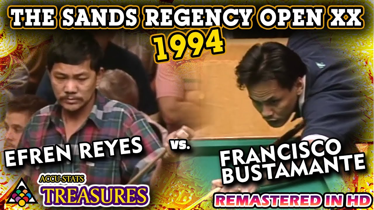 9-BALL: Francisco BUSTAMANTE vs Efren REYES - 1994 20th SANDS REGENCY 9 ...
