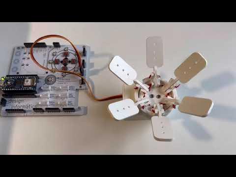 Arduino Machine Flower - YouTube