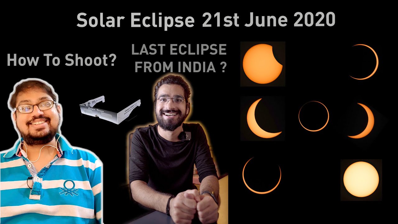 Sky Next Month - Annular Solar Eclipse 2020 - YouTube