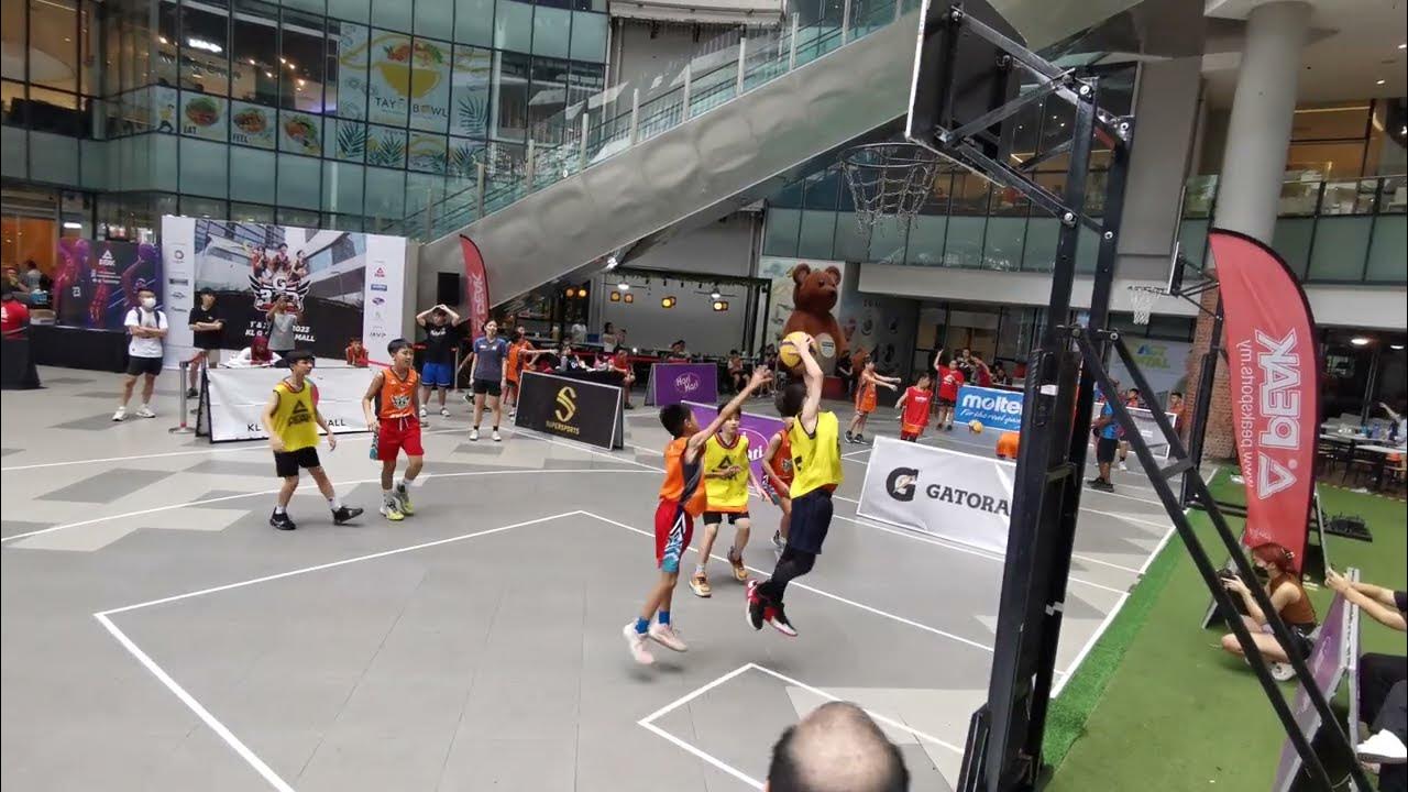 Gatorade MVP 3x3 Basketball Tournament at KL Gateway Mall 20230701 KS2 (Winner) vs KS3 Semi ...