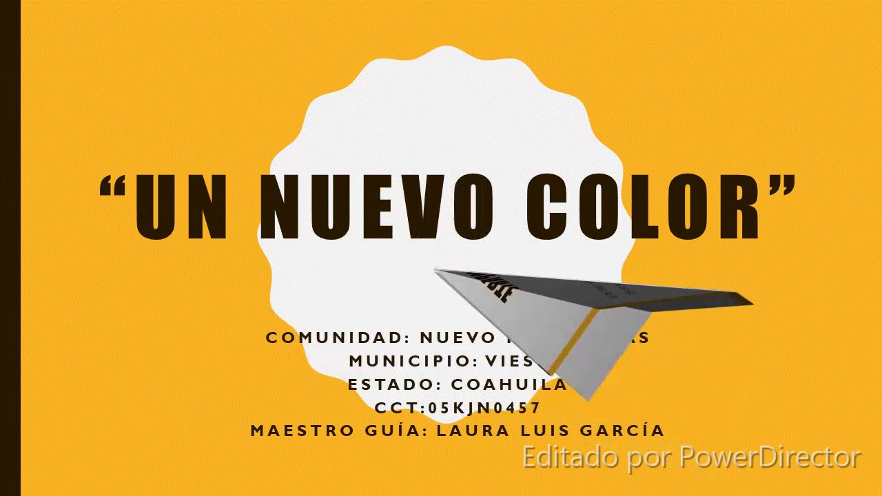un nuevo color - YouTube
