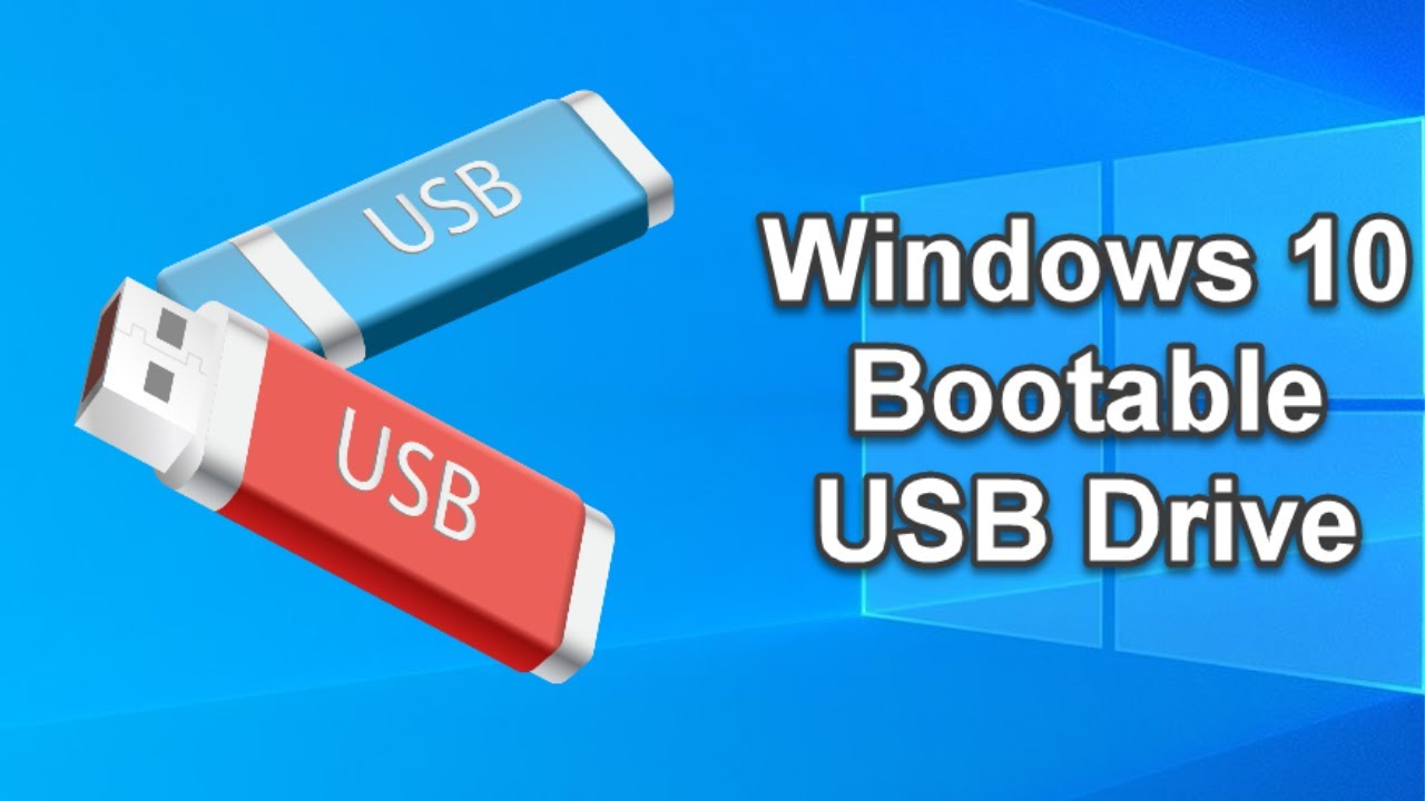 Pen drive Bootable For Windows Setup and Update Firmware - YouTube