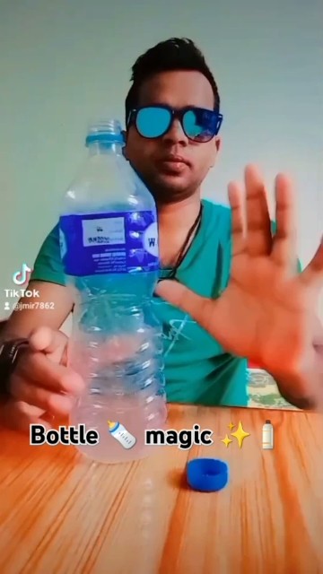 Bottle magic trick 🪄😁 #motivation #hardwork #lifestyle #magic # ...