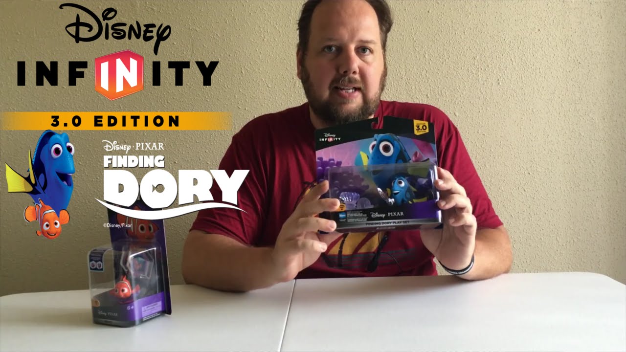 Finding Dory Play Set Unboxing - Disney Infinity 3.0 - YouTube