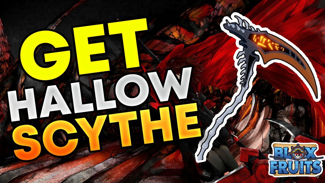 How to Get Hallow Scythe in Bloxfruits - YouTube