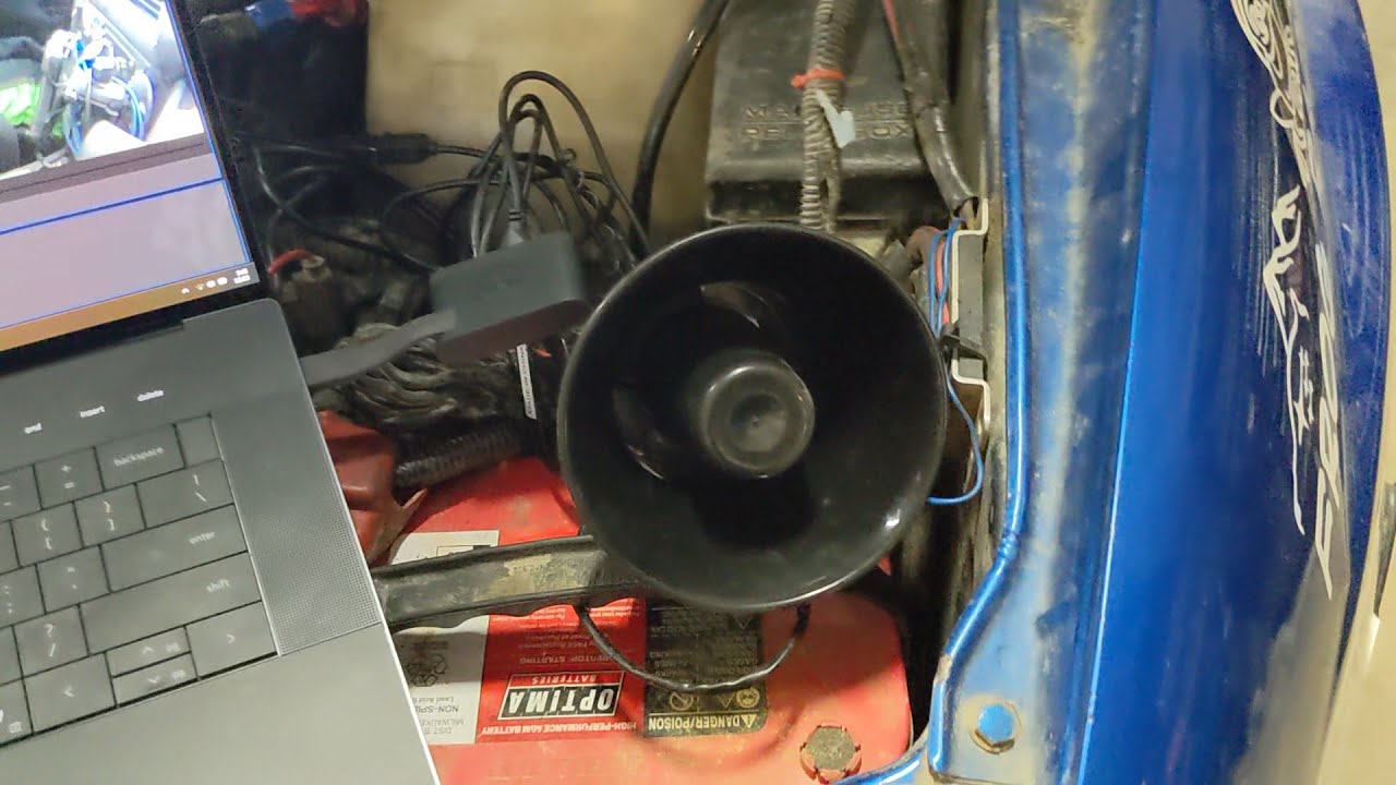 Big Bubba wireless car horn - YouTube