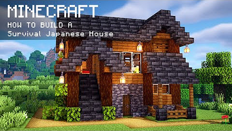 How to Build a Spruce Rustic House in Minecraft - YouTube