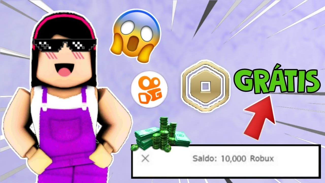 😱 COMO TER 5 MIL ROBUX GRÁTIS !! 💲 - YouTube