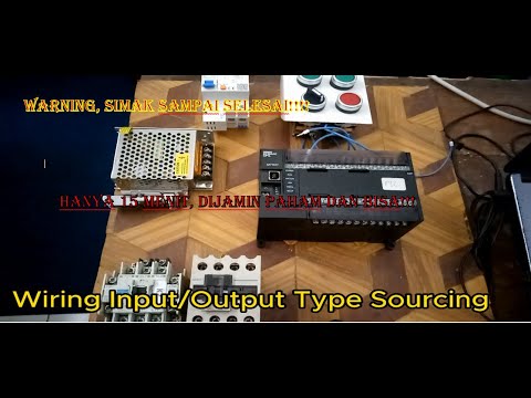 wiring input/output plc omron || eps.02 || - YouTube