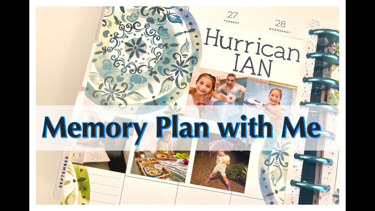 Memory Plan with Me - YouTube