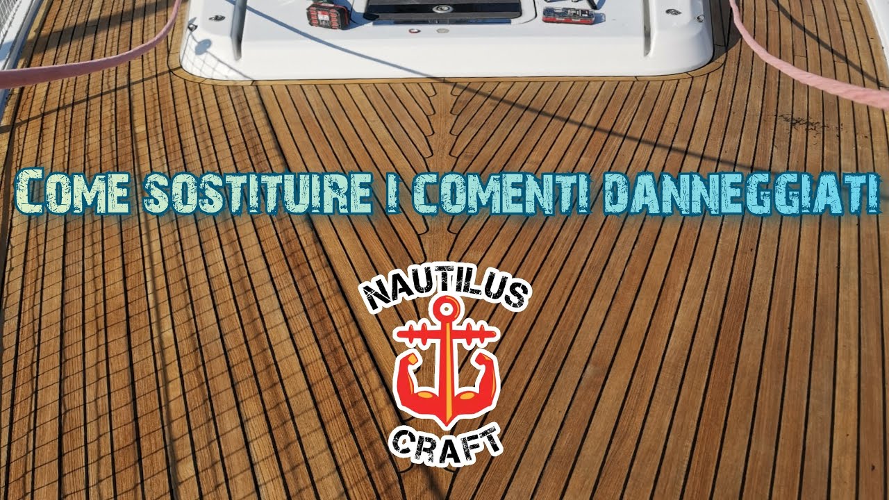 Come rimuovere e sostituire i comenti danneggiati. Sigillatura decking ...