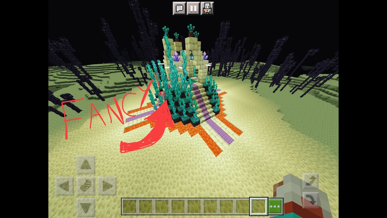 How to build a fancy dragon nest in Minecraft - YouTube