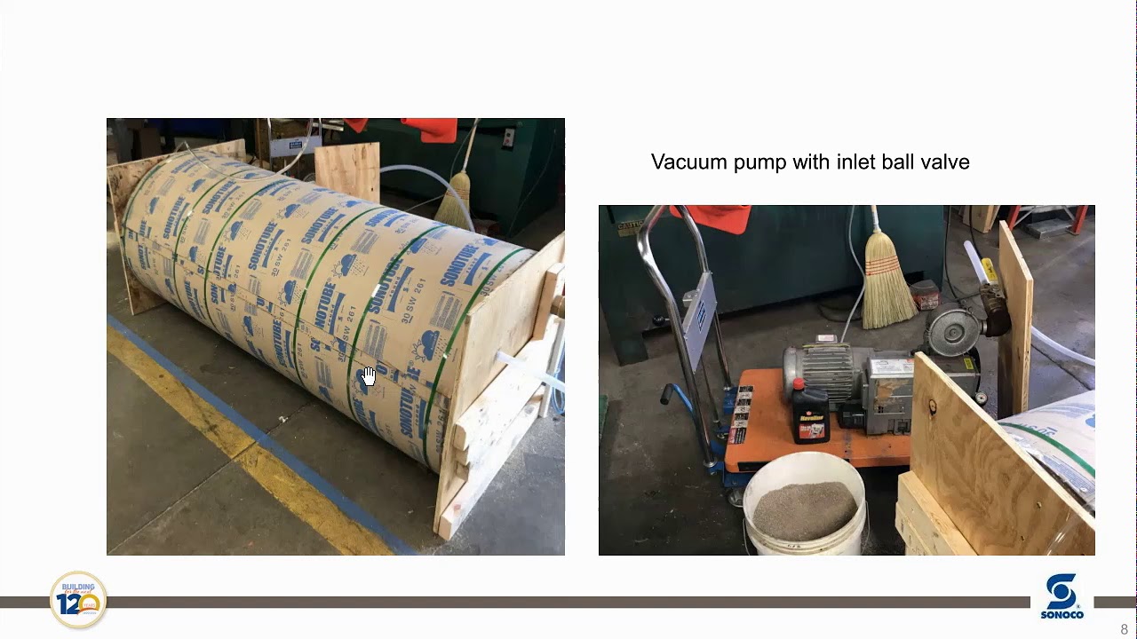 Vacuum Testing a Concrete Form Tube - YouTube