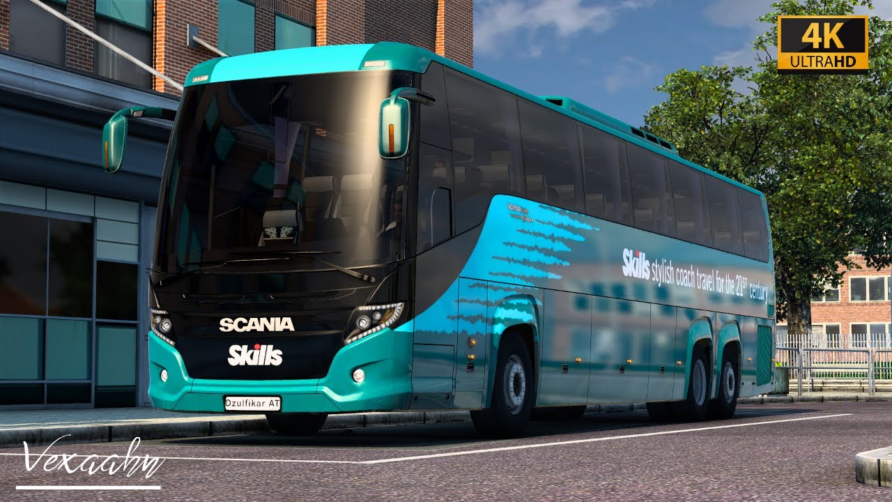 Euro Truck Simulator 2 1.46 | Scania Touring | Bus Driving | ETS2 Mods ...