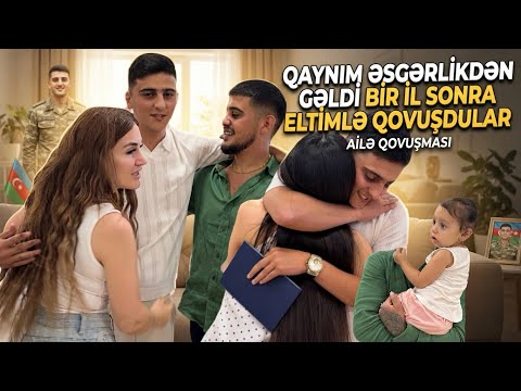 ƏSGƏR YOLU GÖZLƏYƏN ELTİMİN SEVİNCİ: QAYNIM NƏHAYƏT Kİ GƏLDİ! 🥳🎊🙌