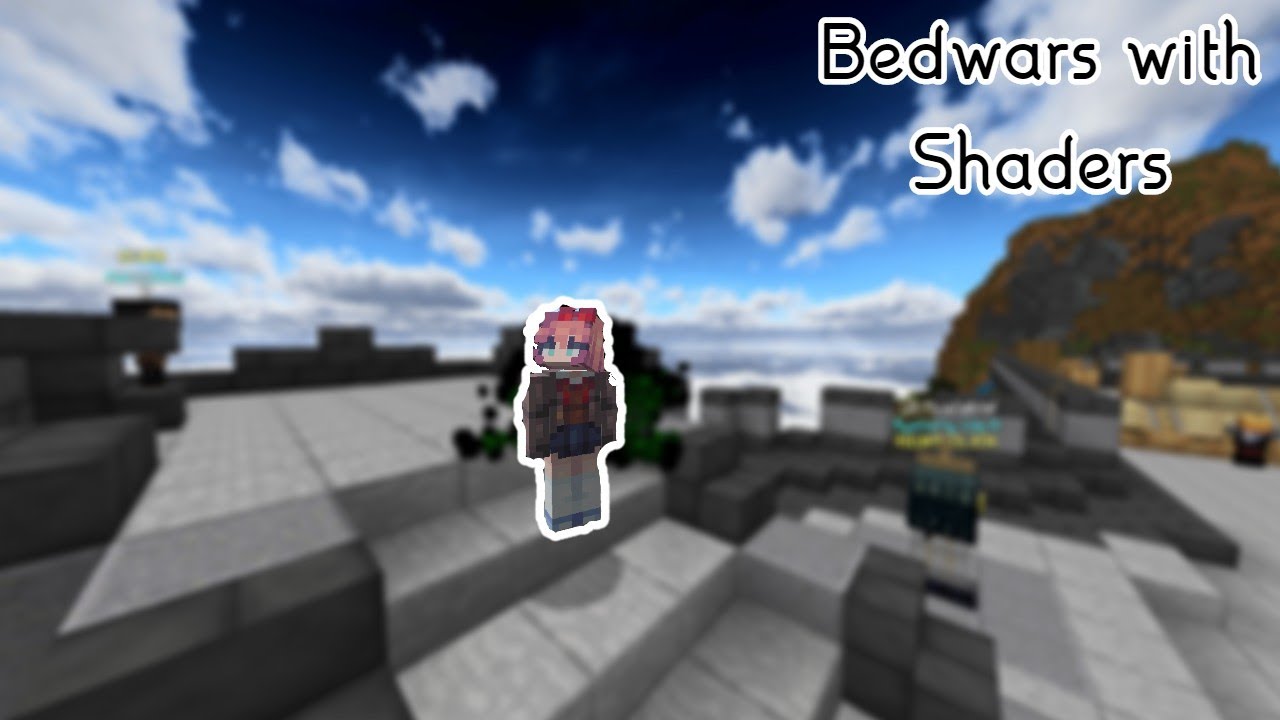 Playing Bedwars with SHADERS?! - 60FPS Gameplay - YouTube