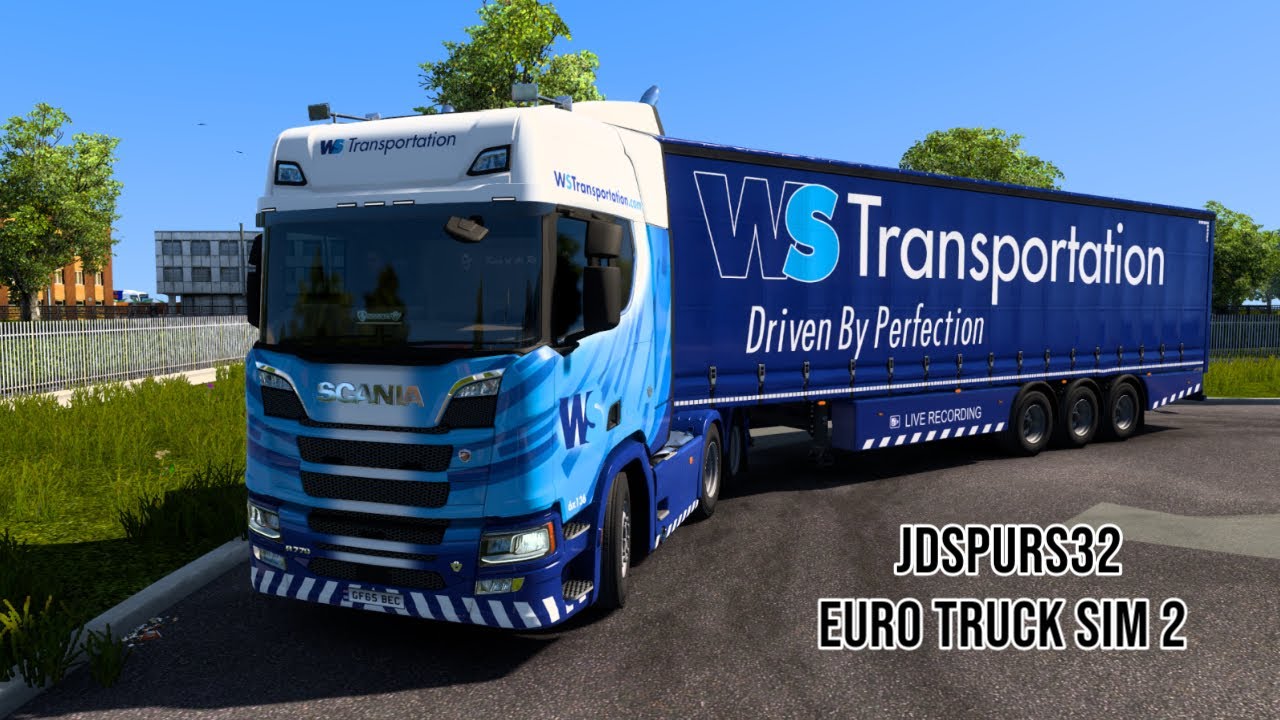 WS Transportation | Euro Truck Simulator 2 | GLYTCH Energy - YouTube