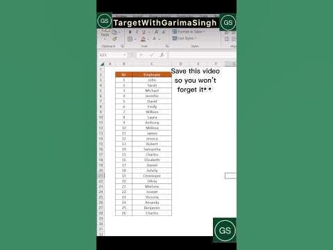 Remove surname in excel #exceltips #exceltricks #dailyexcel - YouTube