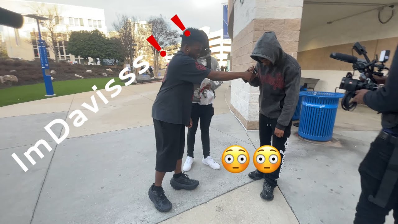 Imdavisss Came And Took Over My Interview!!!!!!! - YouTube