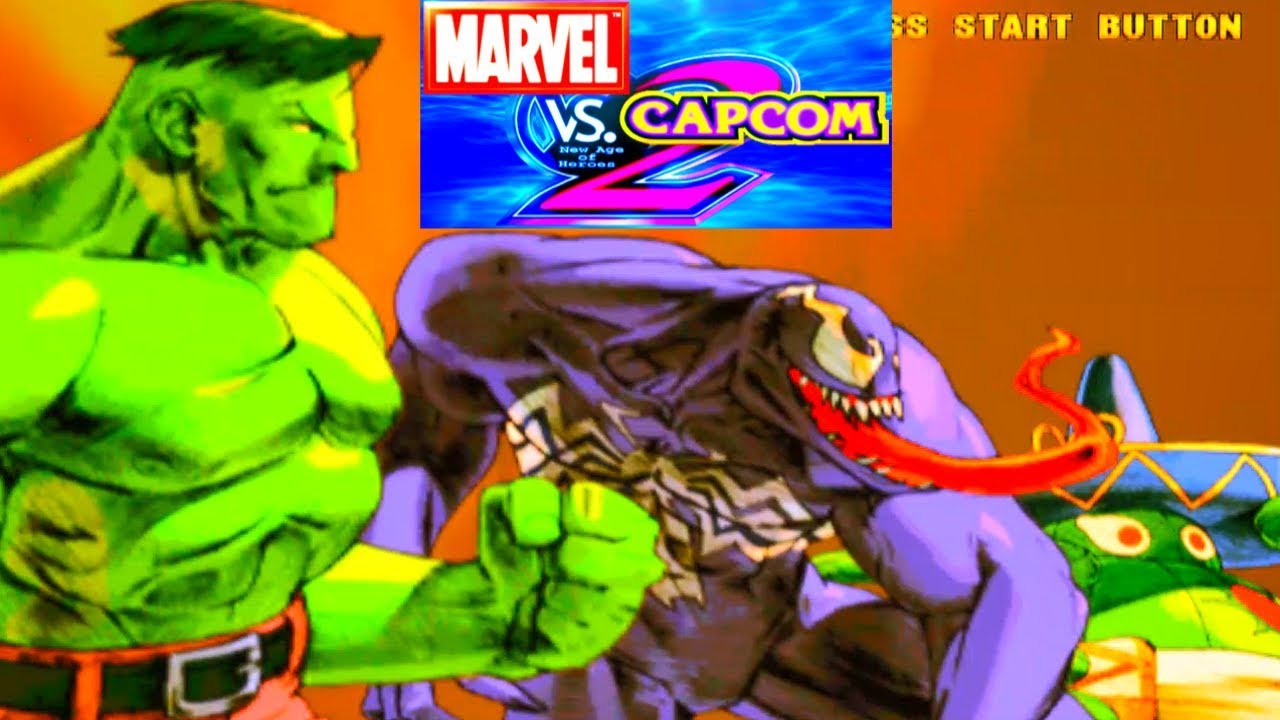 Marvel vs. Capcom 2 - Amingo, Incredible Hulk, and Venom! - YouTube
