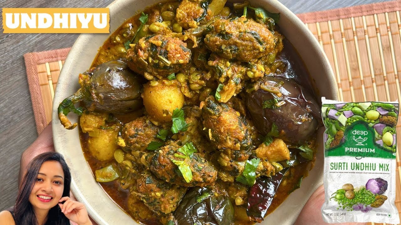 Gujarati Undhiyu from FROZEN VEGETABLE MIX| Surti Undhiyu | गुजराती ...